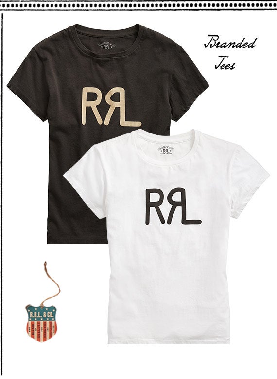 Double RL logo tees