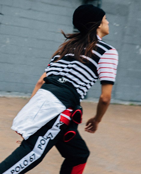 Classic Fit P-Wing Mesh Polo