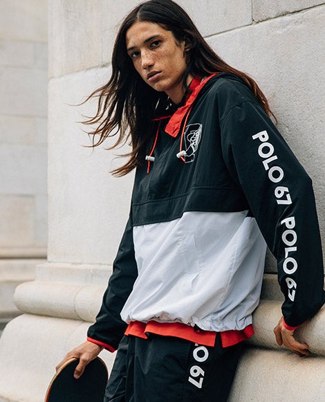 P-Wing Graphic Pullover